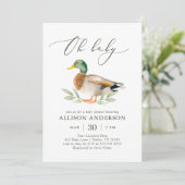 Duck Baby Shower Invitation | Zazzle