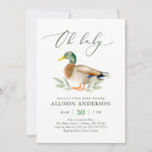 Duck Baby Shower Invitation | Zazzle