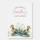 Duck Baby Shower Reversible Welcome Signs | Zazzle