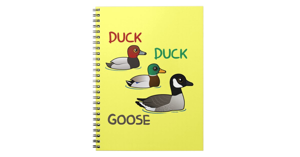 Duck Duck Goose Notebook | Zazzle