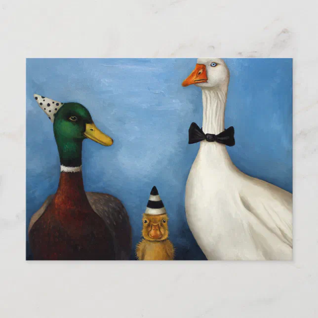 Duck Duck Goose Postcard | Zazzle