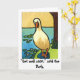 duck get well soon card | Zazzle