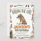 Duck Hunting Birthday Invitation | Zazzle