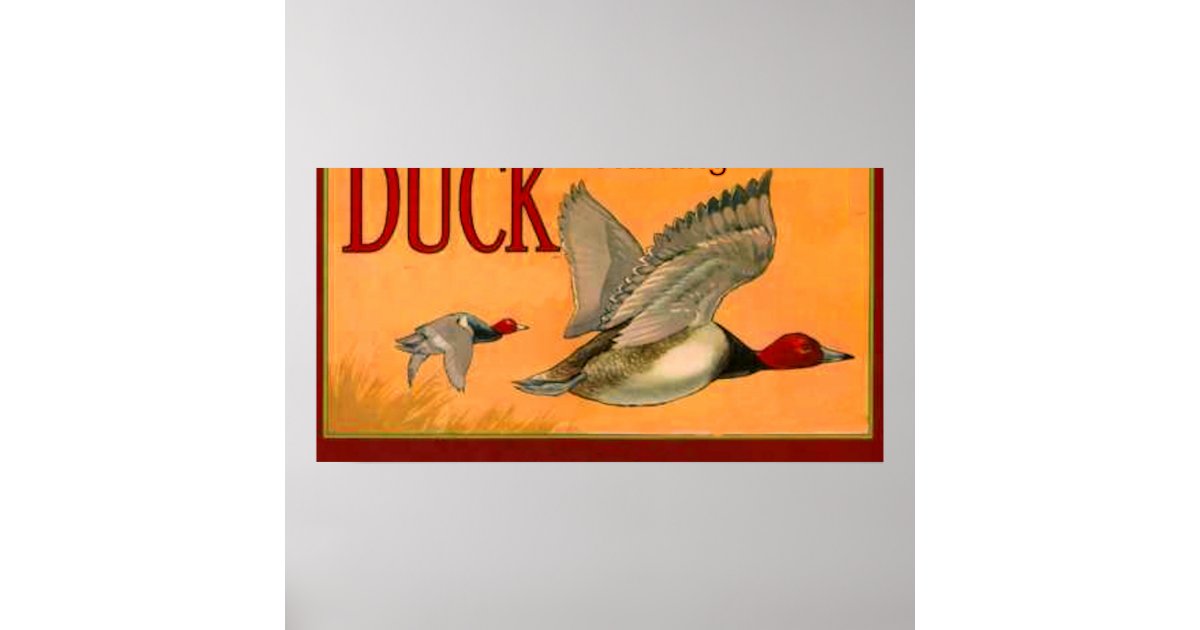Duck Hunting Poster | Zazzle