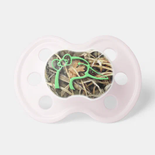 Duck in Camo Pacifier | Zazzle