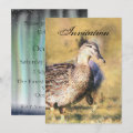 Duck Party Announcement Invitation | Zazzle