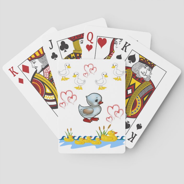 Duck Playing Card Deck | Zazzle