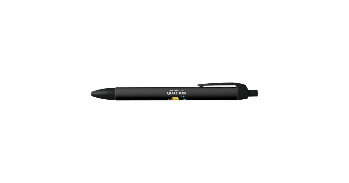 Duck - Release The Quackin Pen | Zazzle