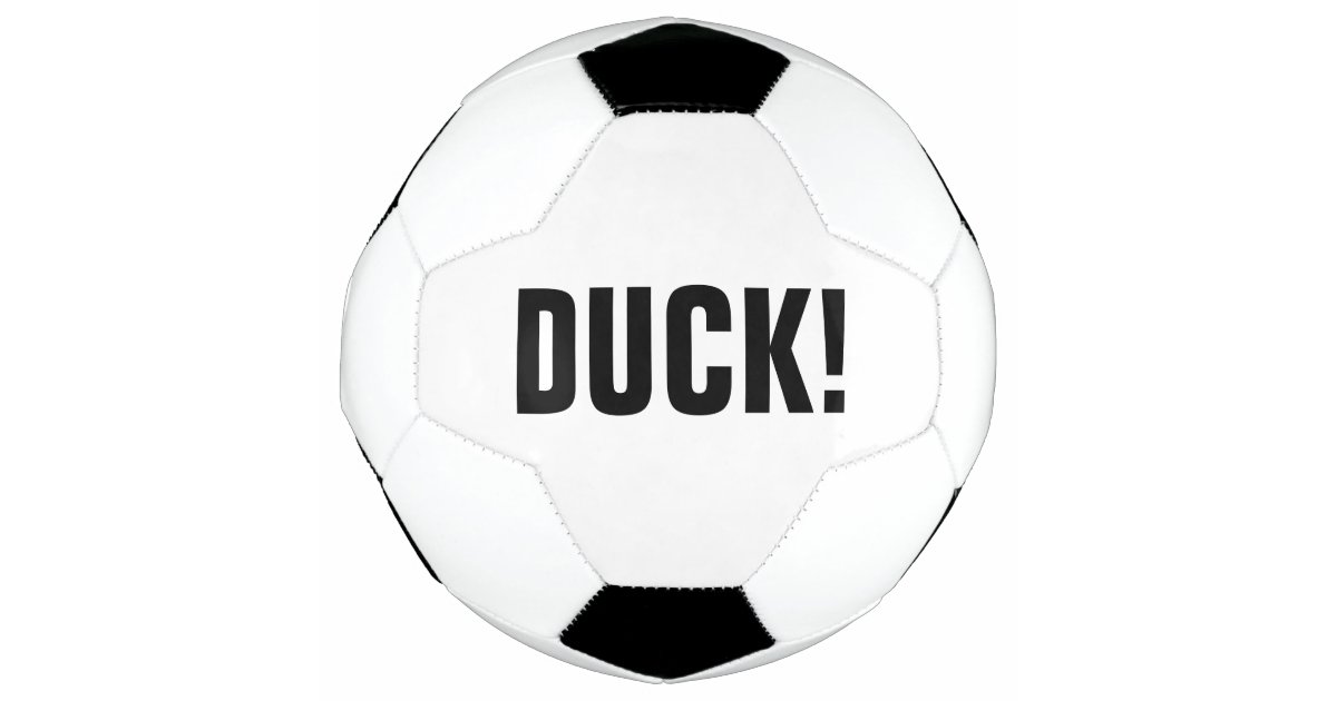 Duck Soccer Ball | Zazzle