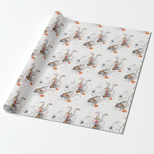 Ducky Duck Wrapping Paper | Zazzle.com