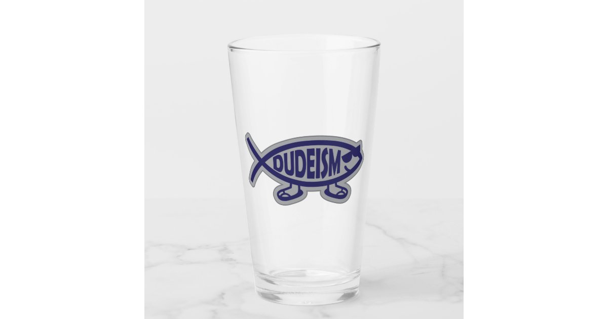 Dudefish Glass Tumbler | Zazzle
