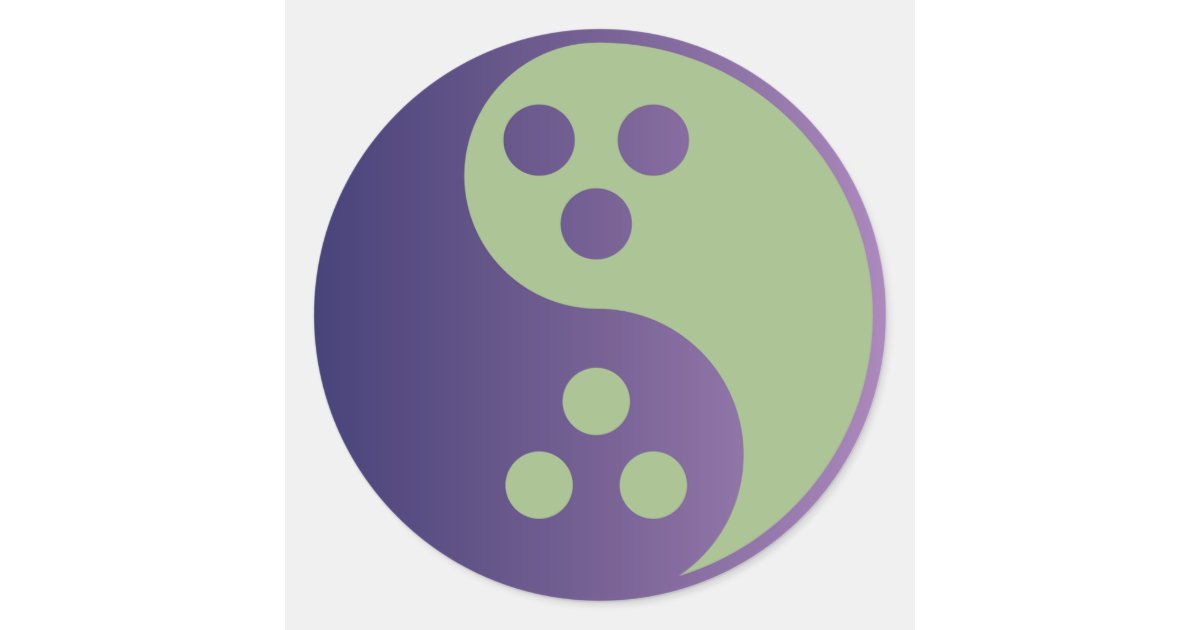 Dudeism Large Round Sticker | Zazzle