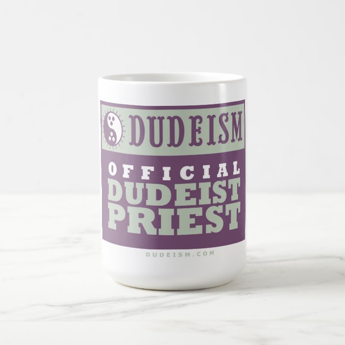 Dudeism Official Dudeist Priest Mug | Zazzle.com