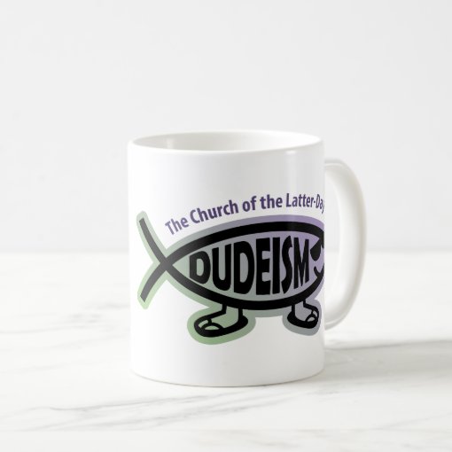 Dudeist Priest / Dudefish Mug | Zazzle