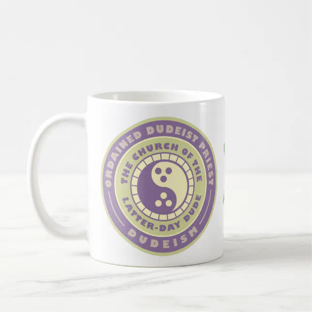 Dudeist Priest / Dudefish Mug | Zazzle