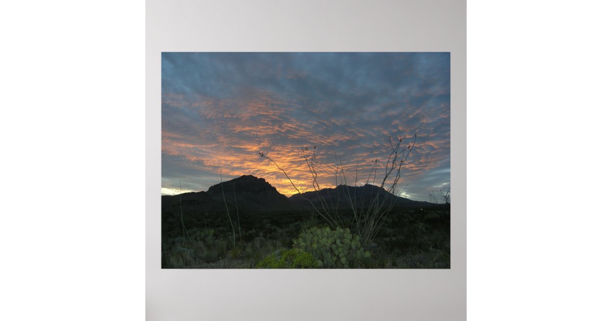 Dugout Wells - Big Bend, Texas Poster | Zazzle