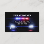 DUI Attorney Business Cards | Zazzle