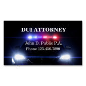 DUI Attorney Defense Lawyer Business Card Magnet | Zazzle