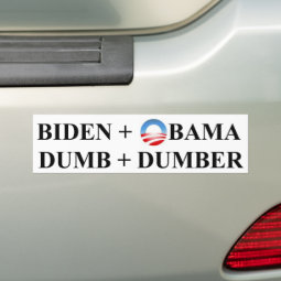 Dumb and Dumber Bumper Sticker | Zazzle