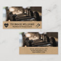 Dumbbells in the Gym | Fitness Business Card | Zazzle