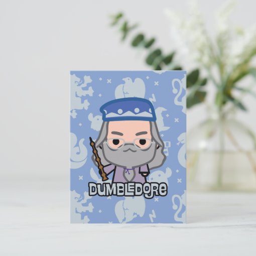 Dumbledore Cartoon Character Art Postcard | Zazzle