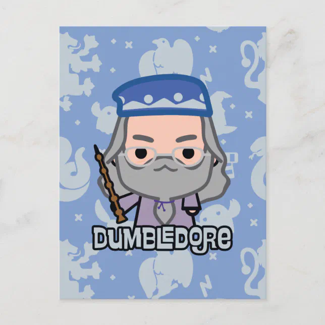 Dumbledore Cartoon Character Art Postcard | Zazzle