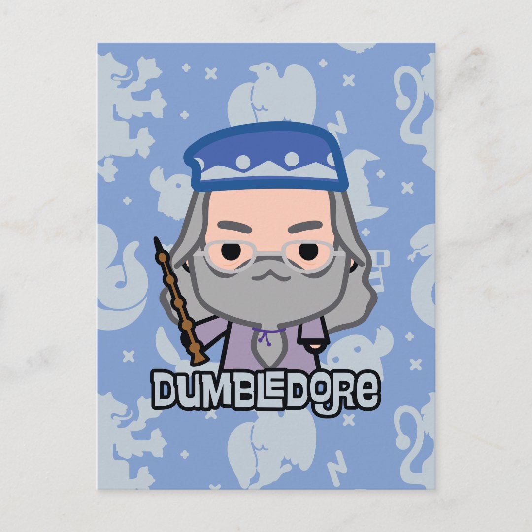 Dumbledore Cartoon Character Art Postcard | Zazzle