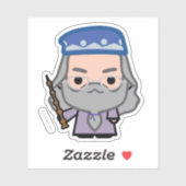 Dumbledore Cartoon Character Art Sticker | Zazzle