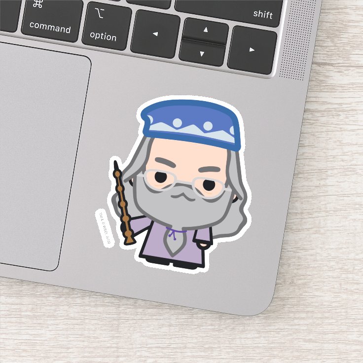 Dumbledore Cartoon Character Art Sticker | Zazzle