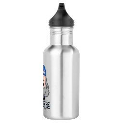 Dumbledore Cartoon Character Art Water Bottle | Zazzle