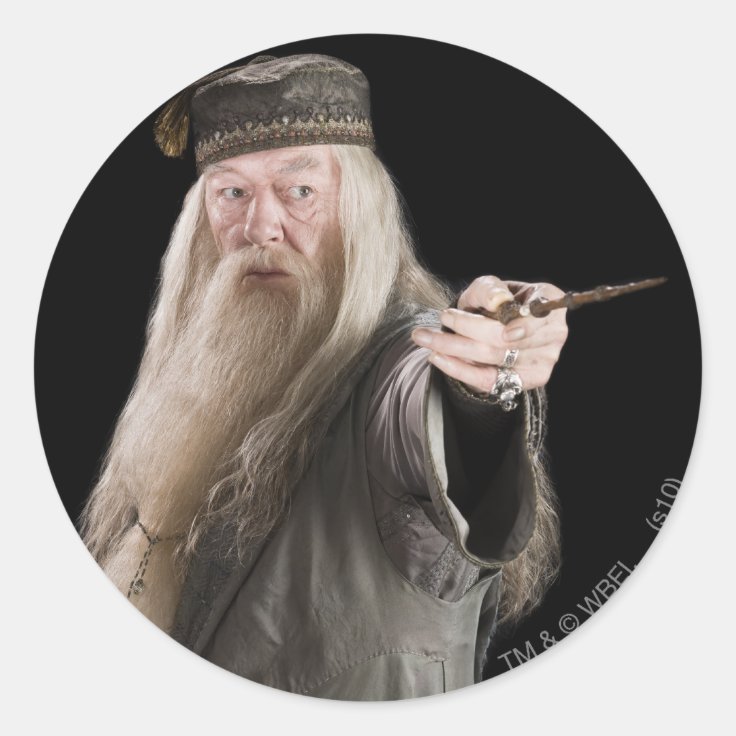 Dumbledore Classic Round Sticker | Zazzle