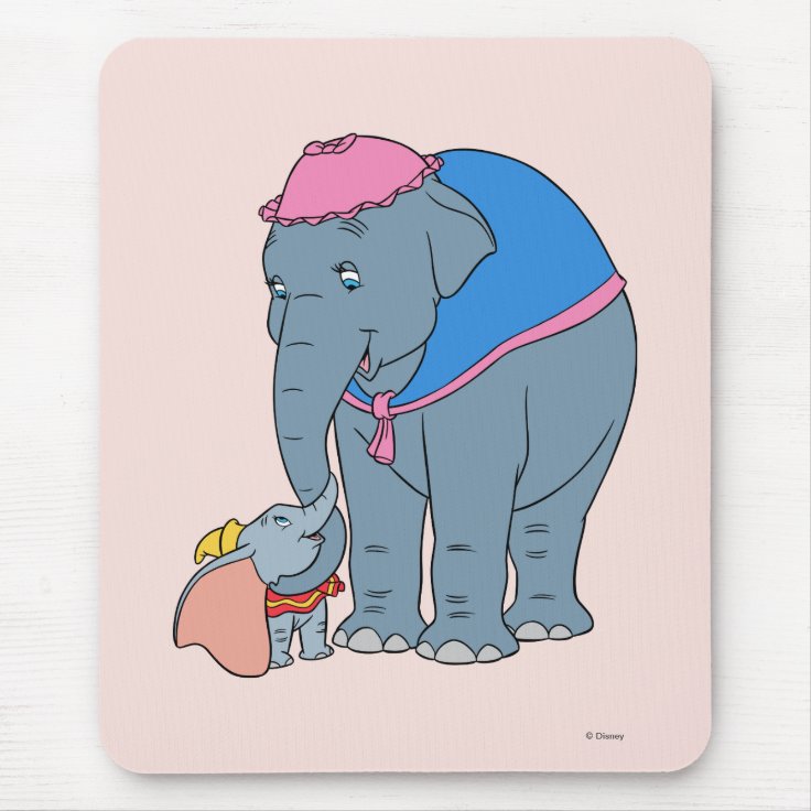 Dumbo and his Mother Mouse Pad | Zazzle
