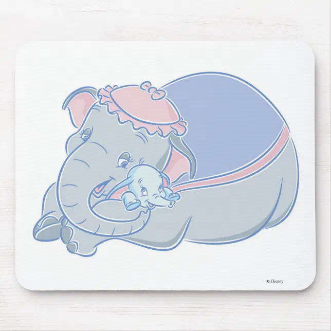 Dumbo and Jumbo Mouse Pad | Zazzle