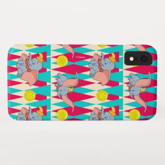 Dumbo Bright Circus Pattern Case-Mate iPhone Case | Zazzle
