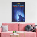 Dumbo | Dumbo Shadow With Feather Theatrical Art Canvas Print | Zazzle