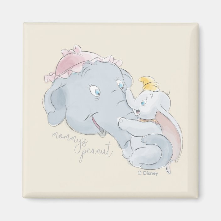 Dumbo | Mommy's Peanut Magnet | Zazzle.com
