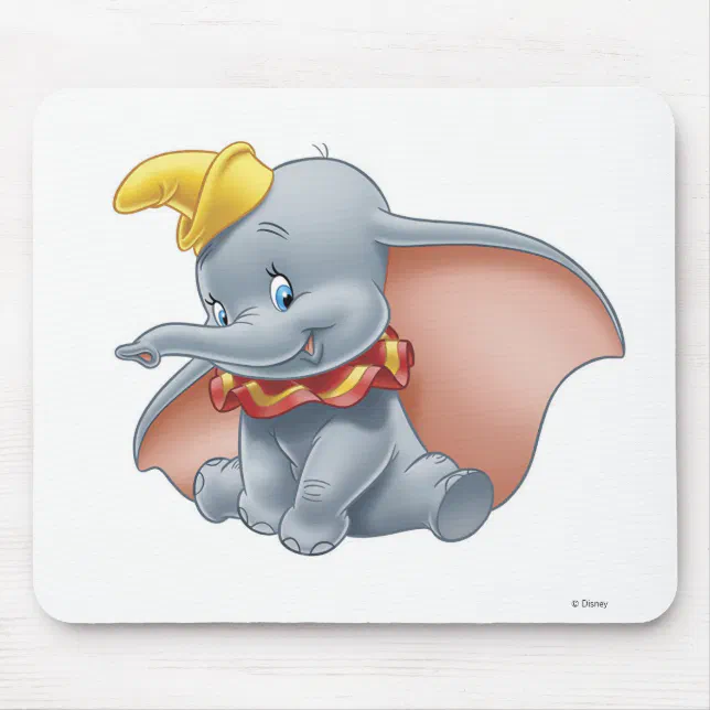 Dumbo Sitting Mouse Pad | Zazzle