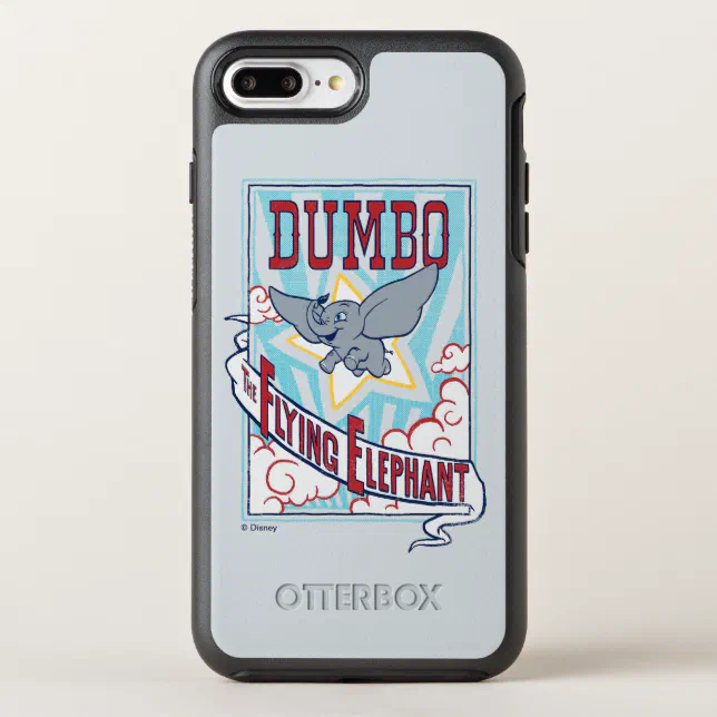 Dumbo | "The Flying Elephant" Circus Art Otterbox iPhone Case | Zazzle