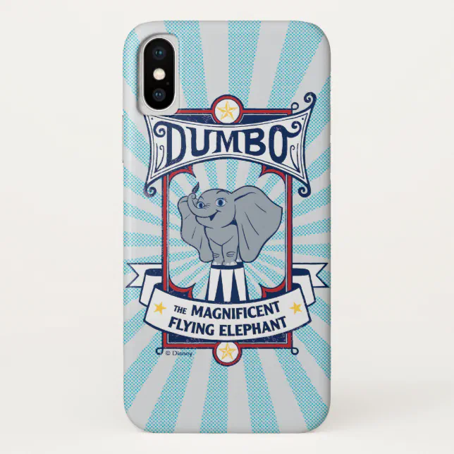 Dumbo | The Magnificent Flying Elephant Circus Art Case-Mate iPhone ...