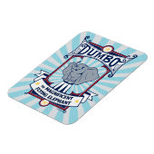 Dumbo | The Magnificent Flying Elephant Circus Art Magnet | Zazzle
