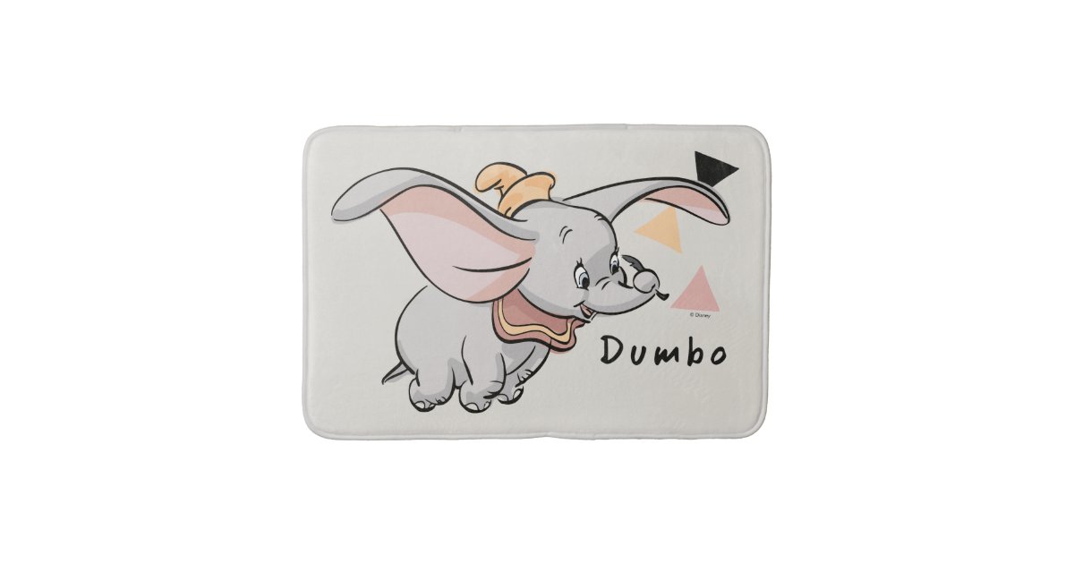Dumbo Tribal Design Bath Mat | Zazzle