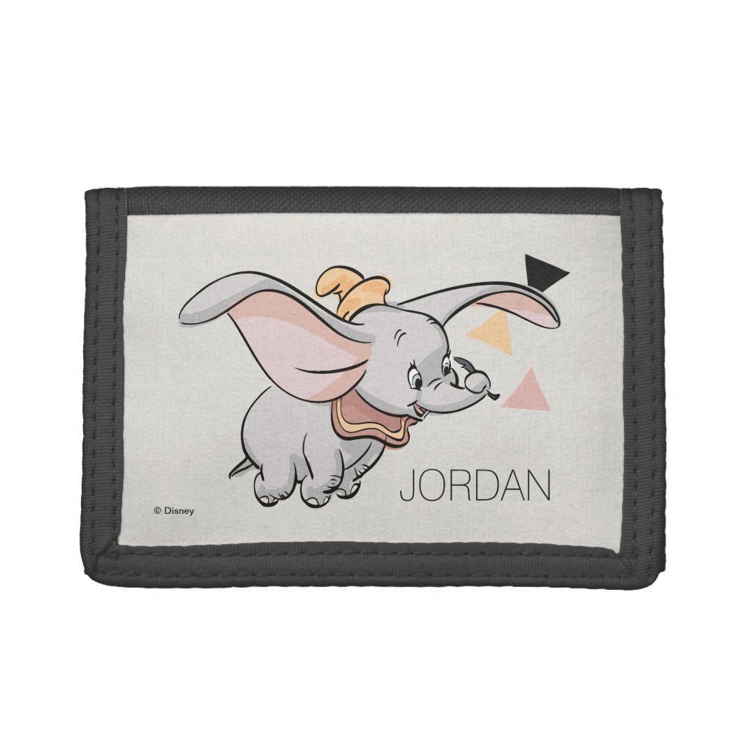 Dumbo Tribal Design Trifold Wallet | Zazzle