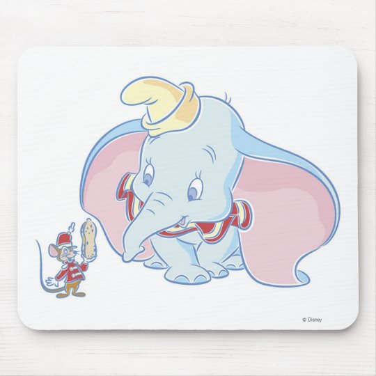 Dumbo's Dumbo and Timothy Mouse Pad | Zazzle.com