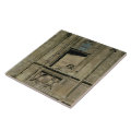 Dummy window in the entrance facade with a figure tile | Zazzle