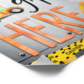 Dump Gifts Here Sign | Construction Party Decor | Zazzle