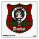 Dunbar Crest Wall Decal | Zazzle