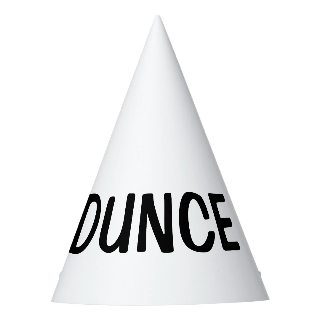 Dunce Hat - DIY custom party hats | Zazzle