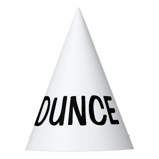 Dunce Hat - DIY custom party hats | Zazzle
