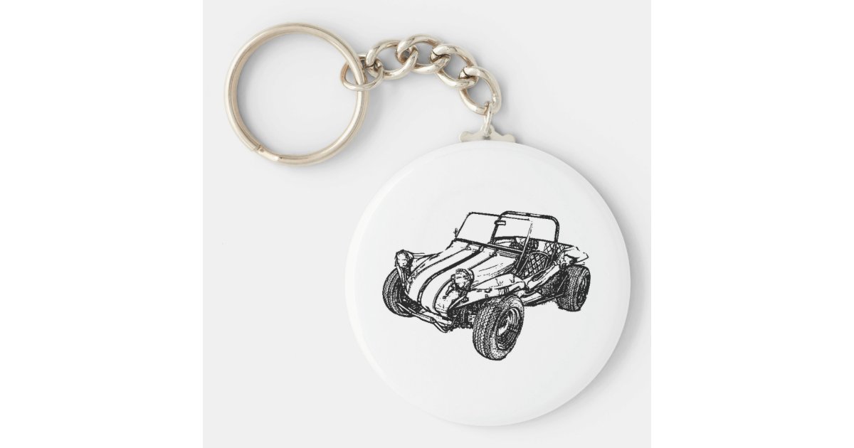 Dune Buggy Keychain | Zazzle.com