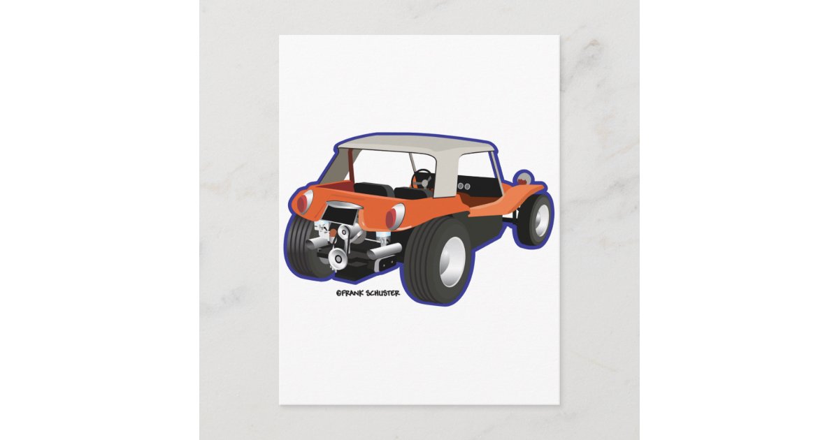 Dune Buggy Manx Postcard | Zazzle